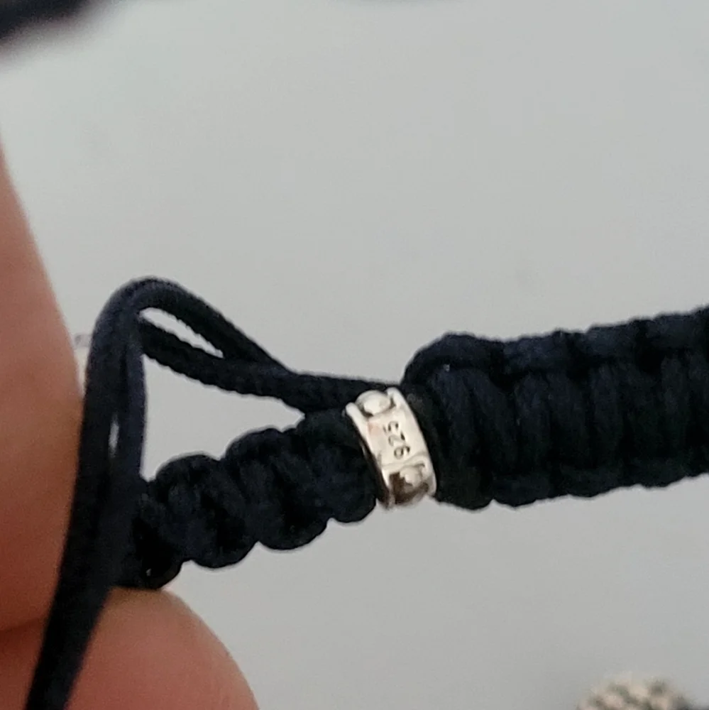 LAGOS | Jewelry | Lagos Navy Blue Macrame Caviar Sterling Silver Beads ...